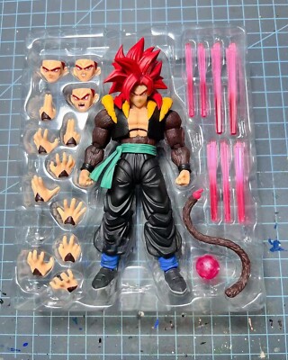 CUSTOM Dragonball shf ssj4 gogeta Figure preorder | eBay