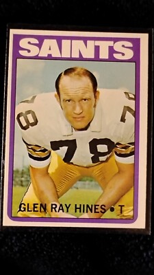 1972 Topps - #242 Glen Ray Hines | eBay