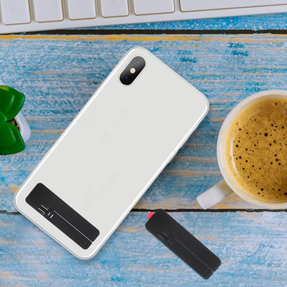 2 Pcs Mobile Phone Back Sticker Bracket Office Cell Holder for Desk | eBay