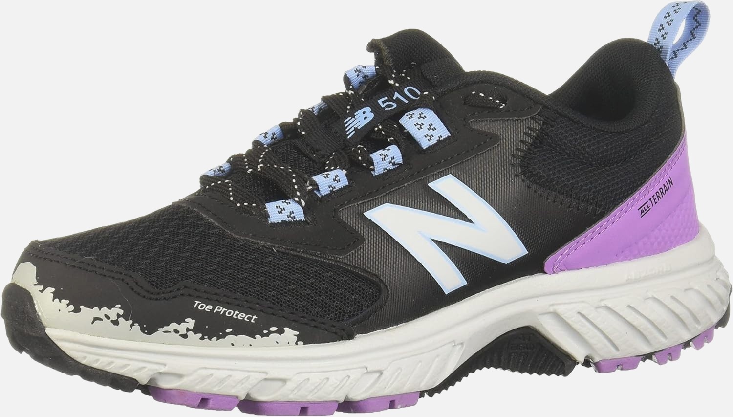 Size 10 - New Balance 510v5 Trail Black Neo Violet W for sale online | eBay