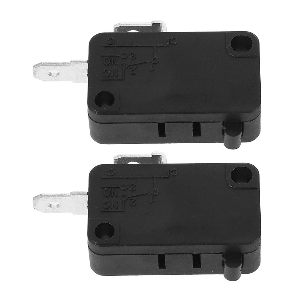 2 Pcs Microwave Door Replacement Switch Oven Part Repairing Accessory ...