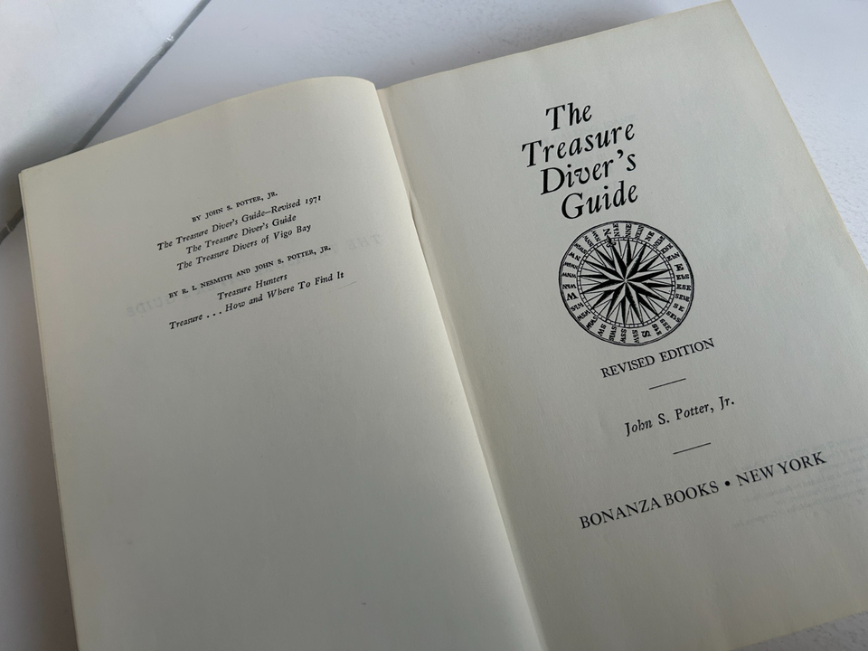 The Treasure Diver’s Guide By John S. Potter, Jr. copywrite 1972 | eBay