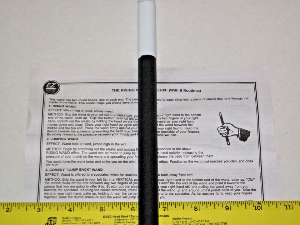 Deluxe Rising Magic Wand Trick - Jumping Wand, Kid's Shows, Comedy ...