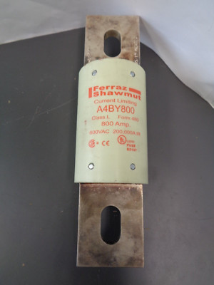 New Ferraz Shawmut A4BY800 800 Amp Fuse KRP C 800 600V | eBay