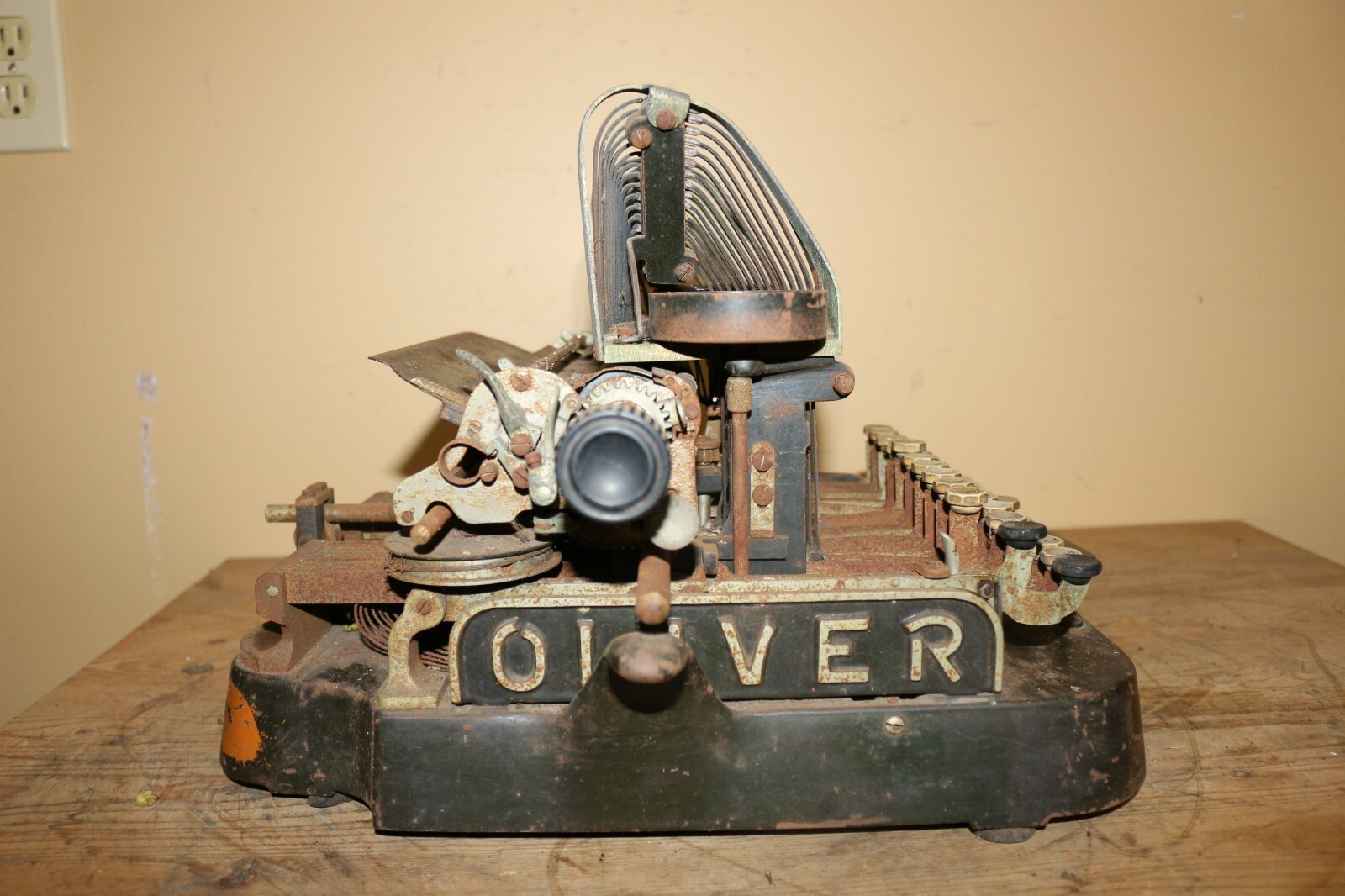 Rare Antique Oliver No. 3 Standard Visible Batwing Typewriter Serial No ...