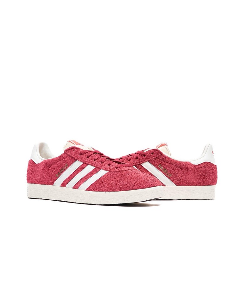Adidas Originals Gazelle Suede Shoes Red White IF9652 Retro Casual Men ...