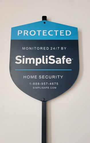 SimpliSafe Home security yard sign 100% Aluminum | eBay