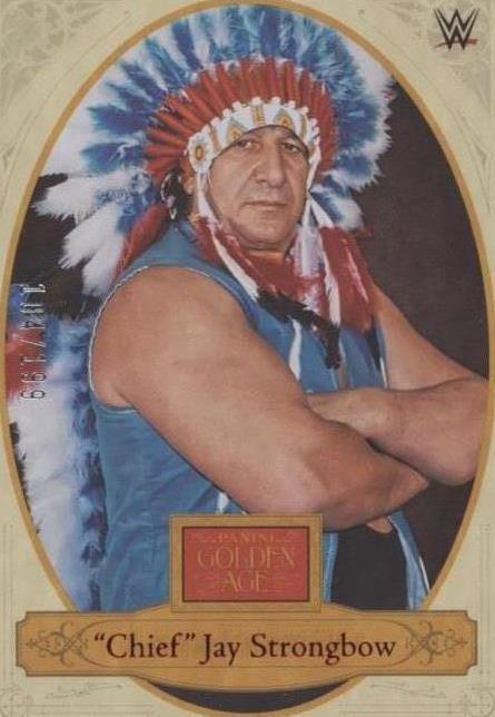 2023 Panini Chronicles WWE - Golden Age Chief Jay Strongbow #178 Red ...