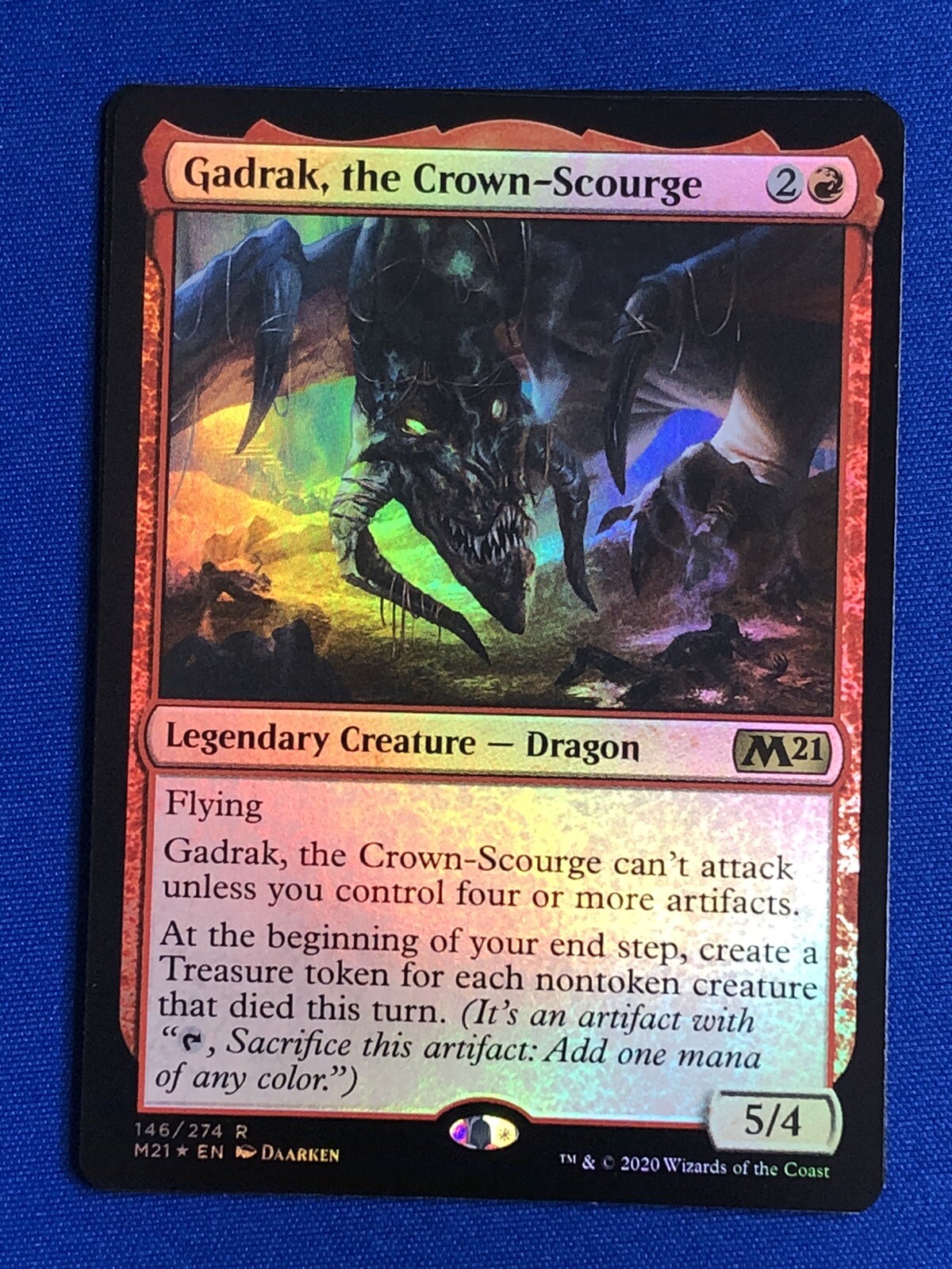 x1 Gadrak, the Crown-Scourge - Foil MTG Core Set 2021 Magic | eBay