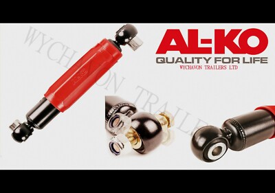 AL-KO Octagon Shock Absorber 1800kg RED ALKO Trailer Caravan Shock ...