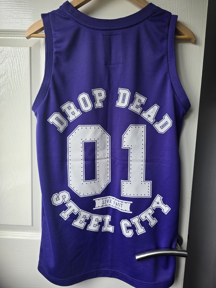 Drop Dead Clothing Medium Vest - BMTH ollie sykes - steel city | eBay