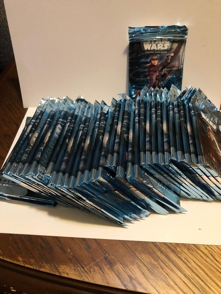 Star Wars- Attack of the Clones, 34 sealed boosters + Light Side ...