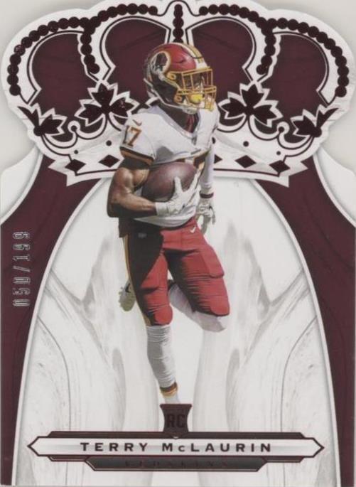 2019 Panini Chronicles - Crown Royale Terry McLaurin #CR-24 Red /199 ...