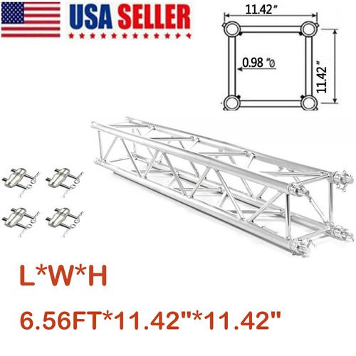 6.56ft (2 Meters) Straight Square Aluminum Truss Segment For DJ ...