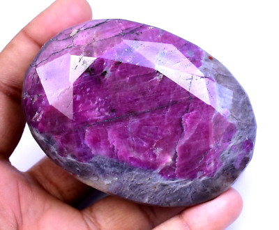 1815.00 Ct Natural Huge Red Ruby Earth-Mined Certified Untreated Oval ...