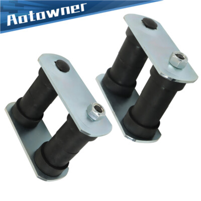 2× Leaf Spring Rear Shackle Bushings Kits For Chevy Camaro Nova Pontiac ...