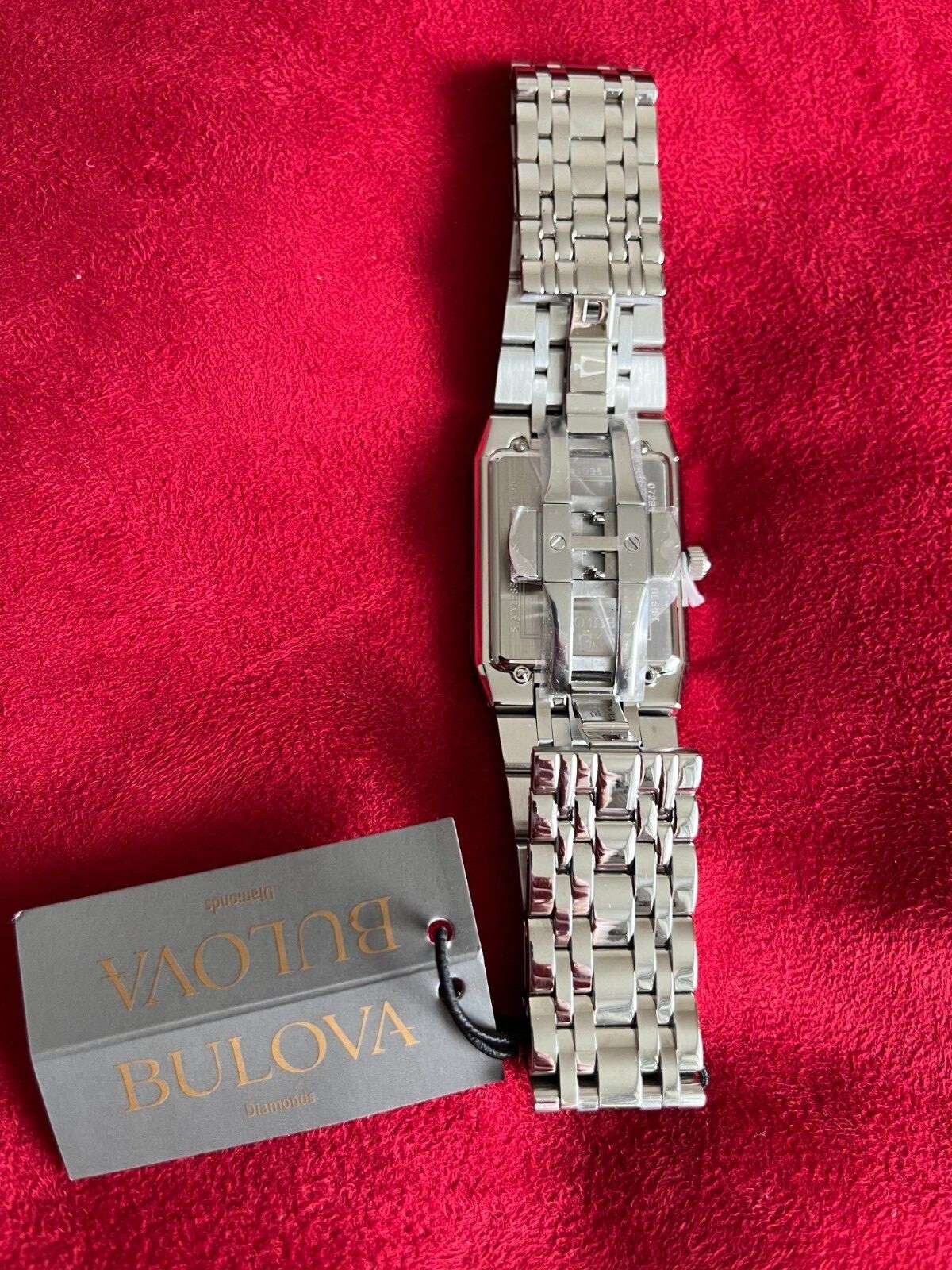 Bulova 96D145 Quadra 30MM Men's Stainless Steel Watch | eBay
