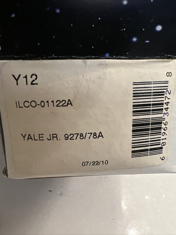 Lot Of 19 Ilco 01122A Y12 New Uncut Key Blank Old Yale Original Blank ...