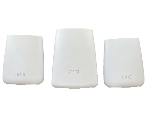 Netgear Orbi RBR40 mesh WiFi Wireless Router w/ 2 Satellite Tri-band ...