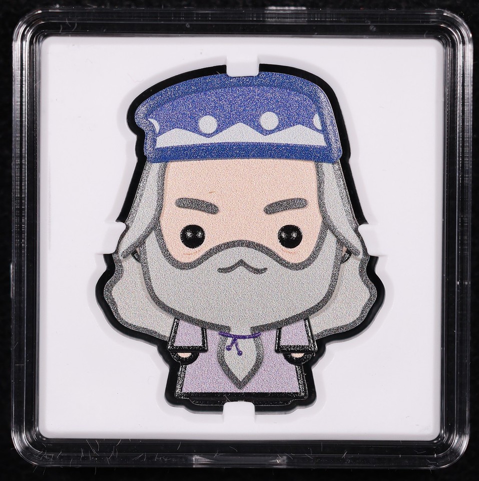 2020 Niue $2 WB Harry Potter Albus Dumbledore 1 oz 999 Silver Chibi ...