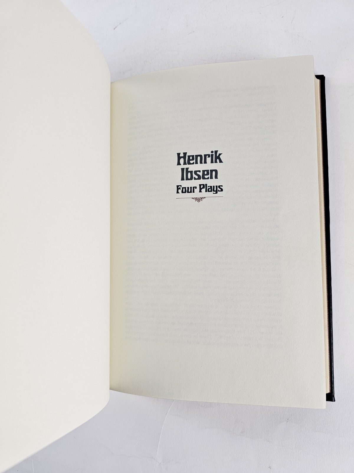 FRANKLIN LIBRARY OXFORD FOUR PLAYS Henrik Ibsen Worlds Great Books 1983 ...
