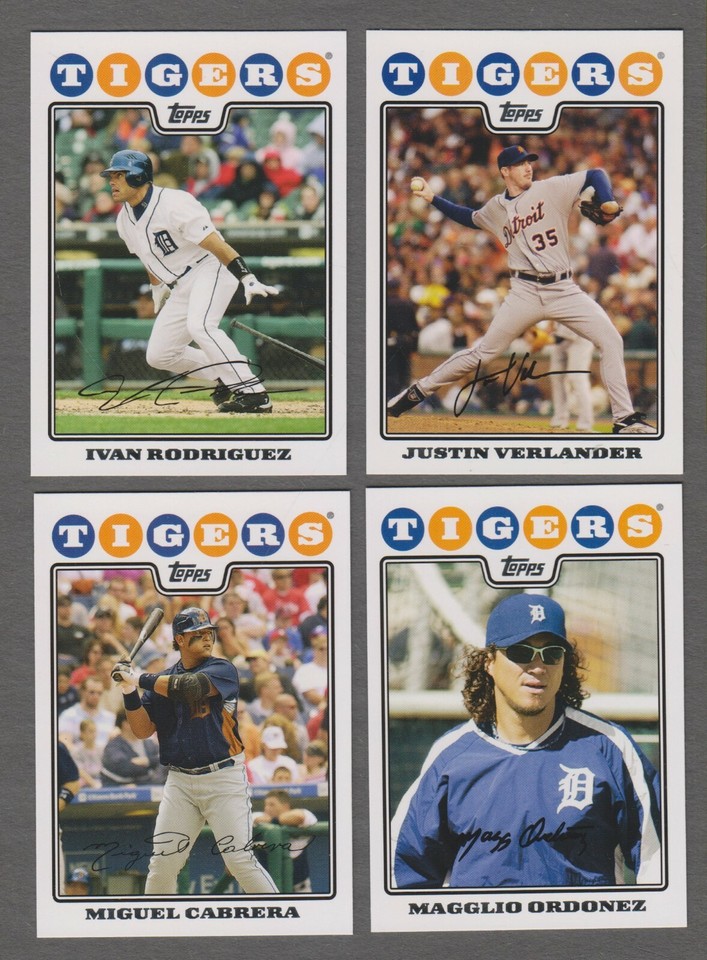 1980 to 2024 Topps Detroit Tigers Team Sets ---- Pick Your Team and ...