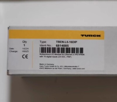 1pcs TURCK I/O Module TBEN-L5-16DIP 6814085 Ethernet Module | eBay