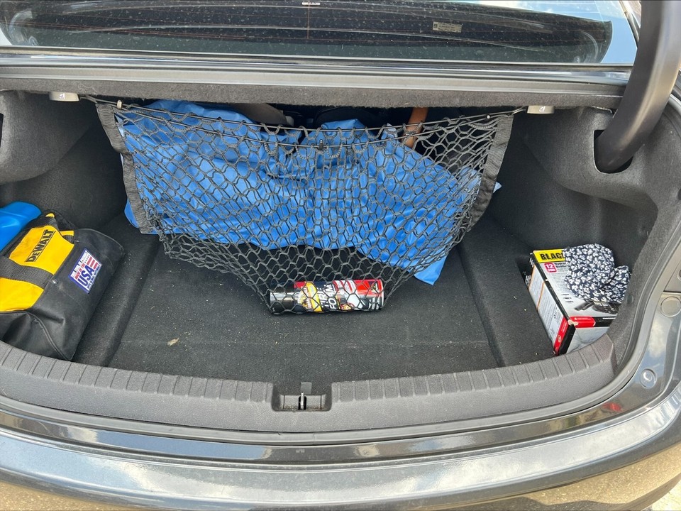 Rear Trunk Cargo Net Envelope Vertical Style Mesh for Acura TLX 2015 ...