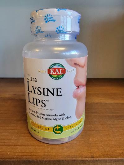 KAL Ultra Lysine Lips Tablets 60 Count for sale online | eBay