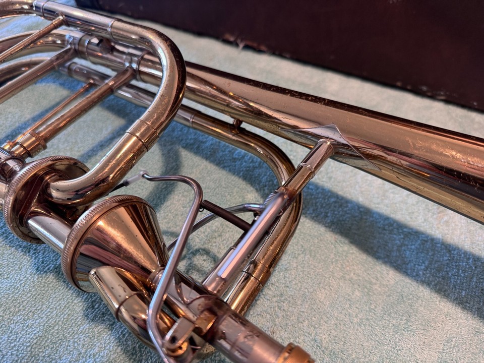 Vintage Vincent Bach Stradivarius 50BG Double Thayer Valve Trombone ...