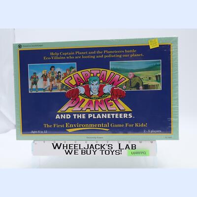 Captain Planet & the Planeteers Environmental Game University Games NEW ...