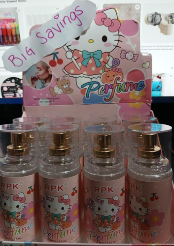 PERFUME FRAGANCE MIST HELLO KITTY 2.9FL OZ | eBay