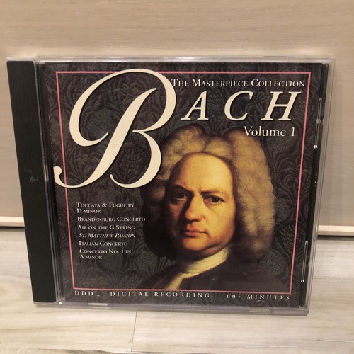 Masterpiece Collection: Bach CD Regency Music 20049811726| eBay