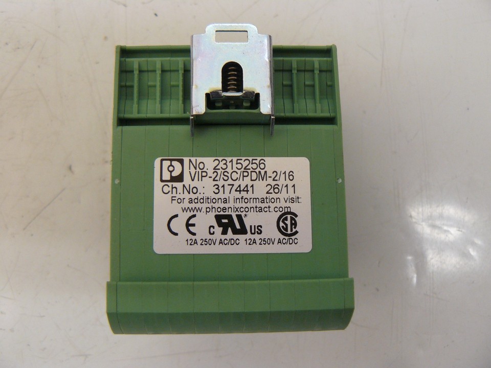 PHOENIX CONTACT VIP-2/SC/PDM-2/16 VARIOFACE MODULE 2315256 | eBay