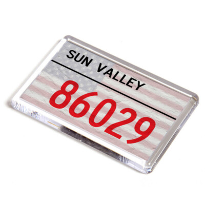 FRIDGE MAGNET - Sun Valley, 86029 - US Zip Code | eBay UK