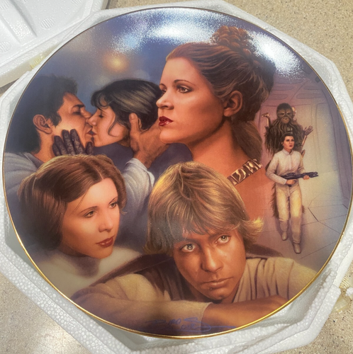 Hamilton Star Wars Heroes & Villains Princess Leia Plate - original ...