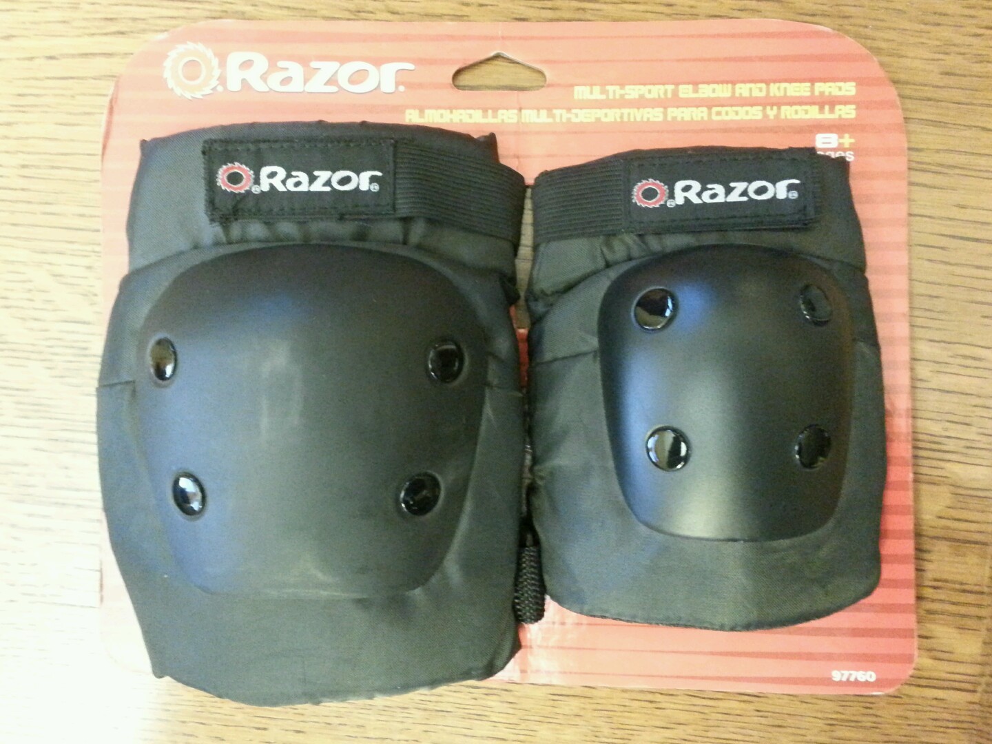 NEW RAZOR MULTI-SPORT ELBOW AND KNEE PADS 97760 BLACK AGES 8+ | eBay