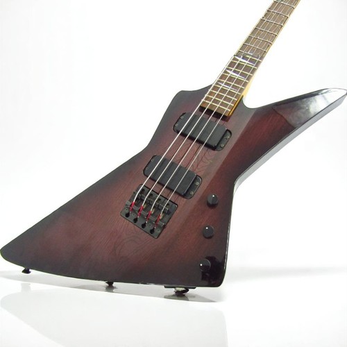 Vintage Explorer Style Bass Maple Neck Rosewood Fretboard Made in Japan ...