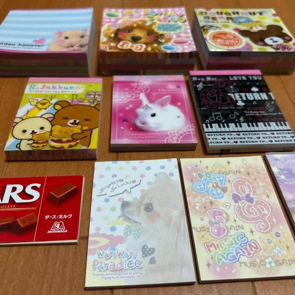 Rare Heisei Retro Mini Memo Pad Fancy Sold in Bulk | eBay