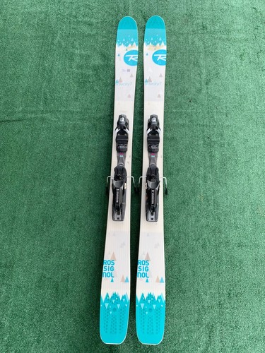 Women's Rossignol Sassy 7 170 cm Powder Skis | Rossignol 12 Bindings | eBay