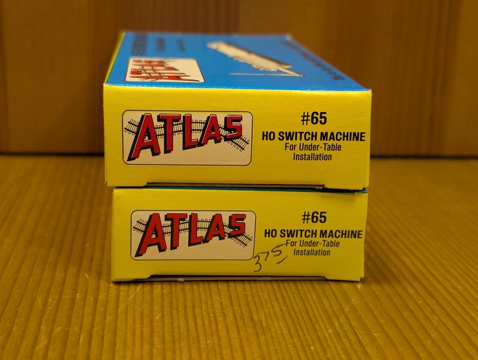 NEW Atlas Tool Co. Inc. #65 HO Switch Machine Under Table (Pack of 2 ...
