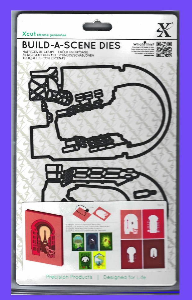 X-CUT BUILD A SCENE SHADOW BOX DIE SET - 7 DESIGNS TO CHOSE FROM - FREE ...