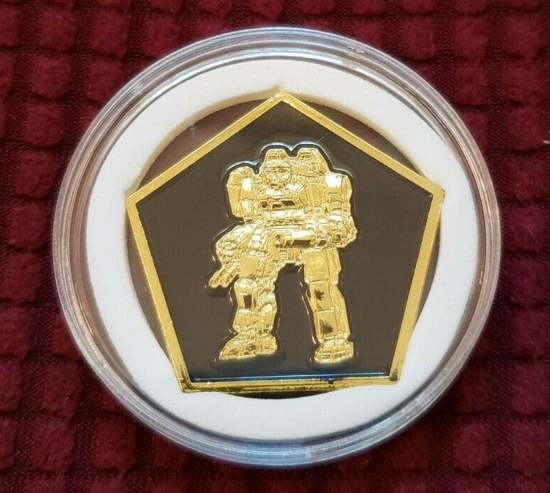 Battletech Clan Burrock Challenge Coin Clan Invasion Catalyst ...