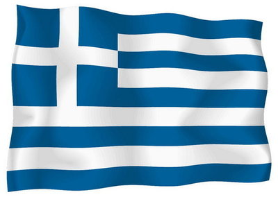 Sticker decal vinyl decals national flag car ensign bumper greece greek ...