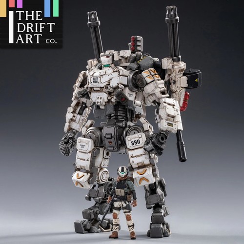 1/25 Steel Bone Mecha Armor White Dark Source Action Figure Building ...