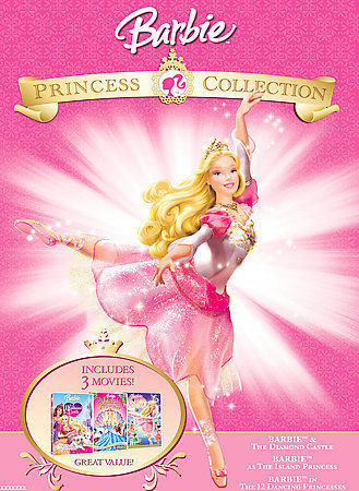 Barbie Princess Collection (DVD, 2008, 3-Disc Set) for sale online | eBay