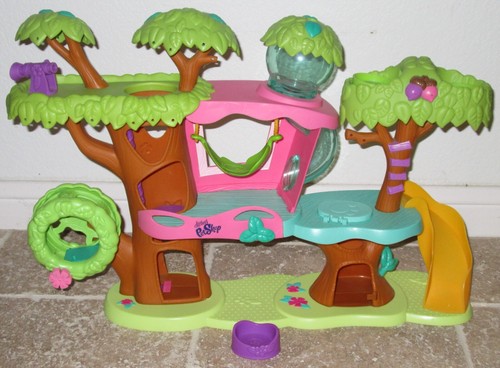 LPS Littlest Pet Shop Magic Motion Play Tree House Playset Hasbro Toy ...