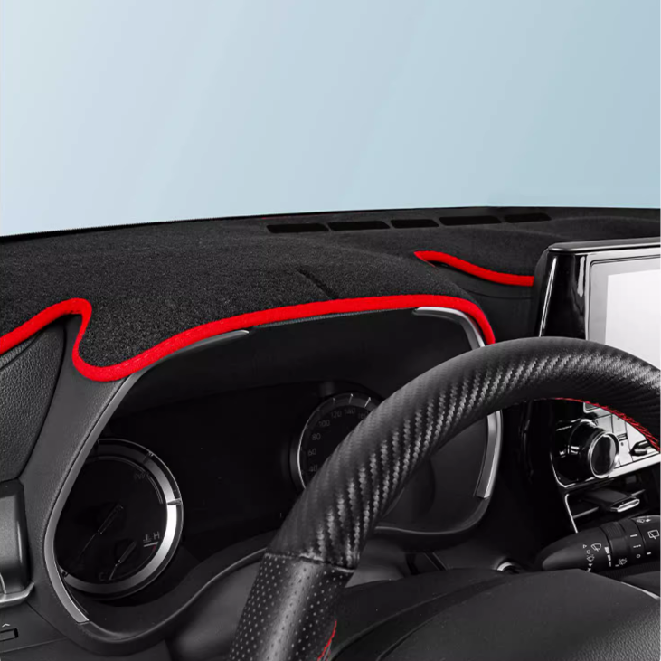 Car Red Dashboard Dash Mat DashMat Sun Cover Pad for Toyota RAV4 2019 ...