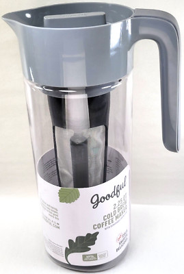 Cold Brew Coffee Maker Pitcher 2.25 Quart GOODFUL COLD BREW COFFEE ...