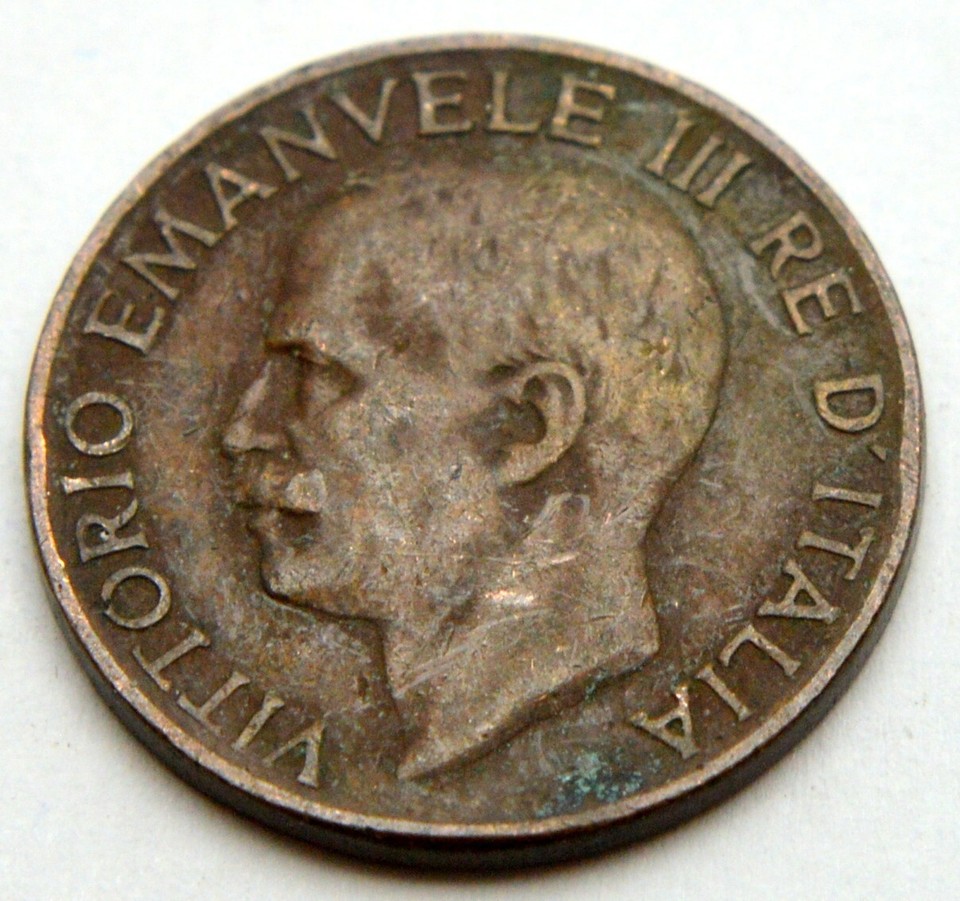 ITALY 5 CENTESIMI 1934 OLD COIN | eBay